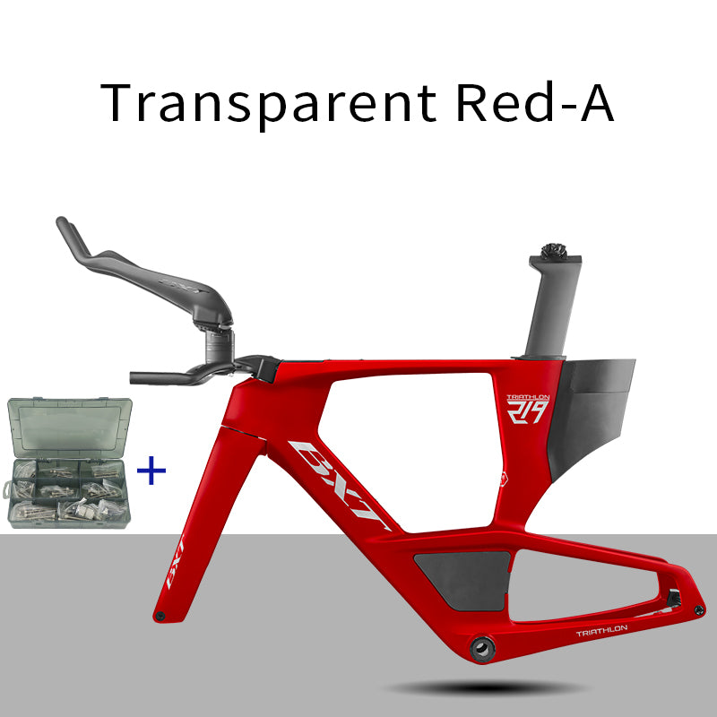 BXT 2026 New Carbon Fiber Triathlon Bike Frame Set with TT Handlebars ...
